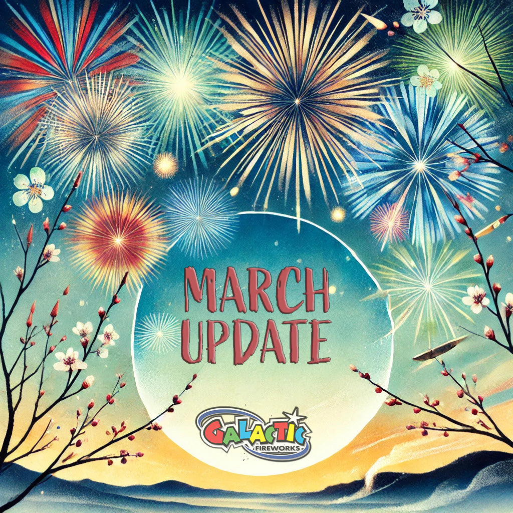 Galactic Update: March 2025 – Galactic Fireworks
