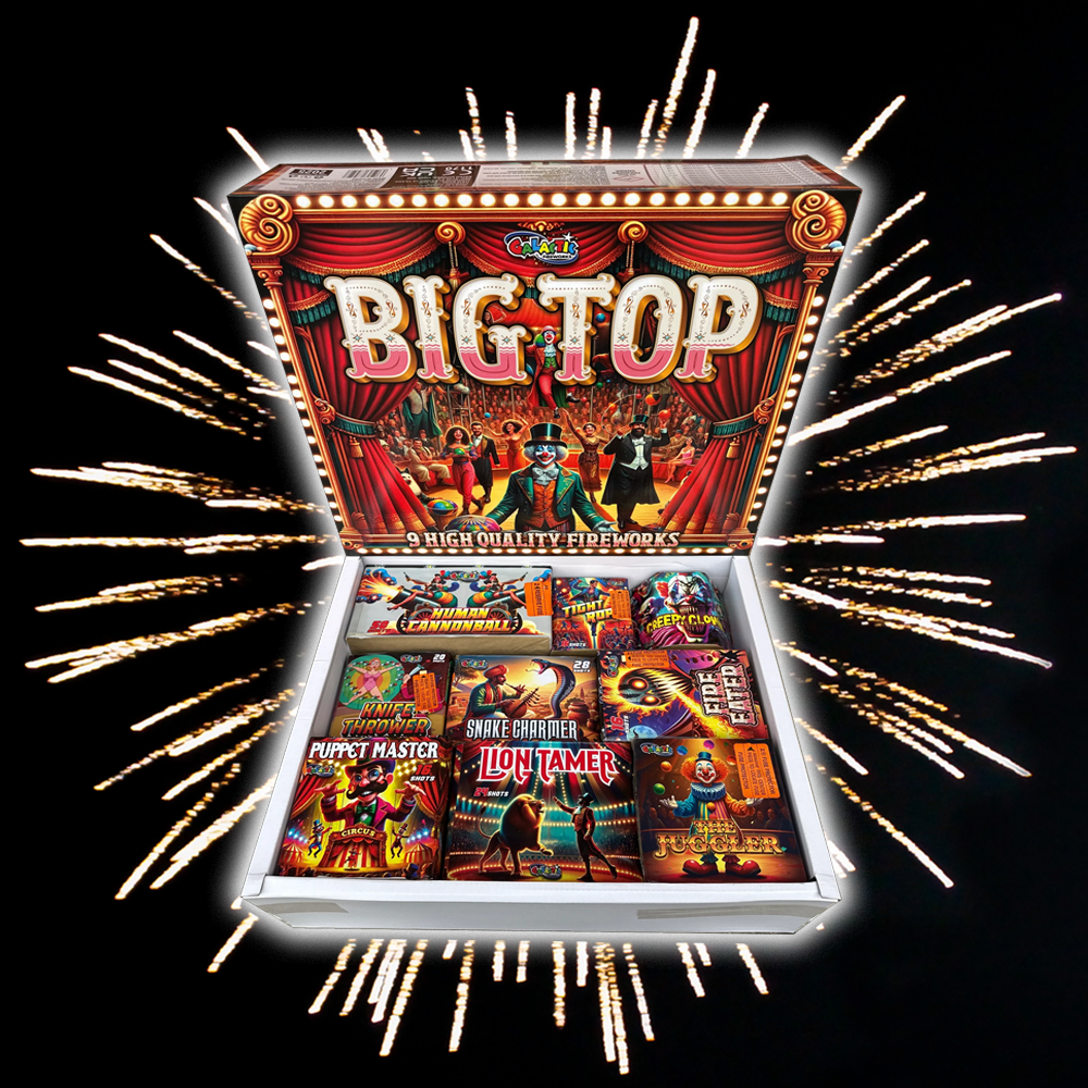 Firework Boxes & Packs | Display Kits & Selection Boxes | Galactic – Galactic Fireworks
