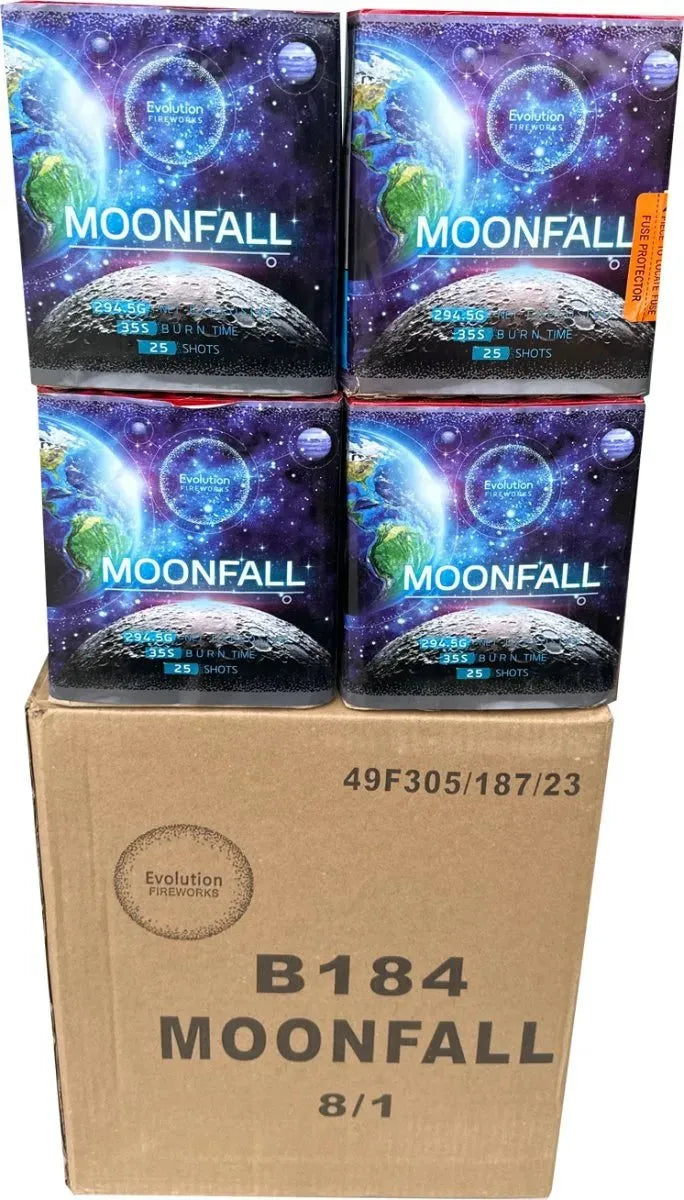 8x Moonfall by Evolution Fireworks – Galactic Fireworks
