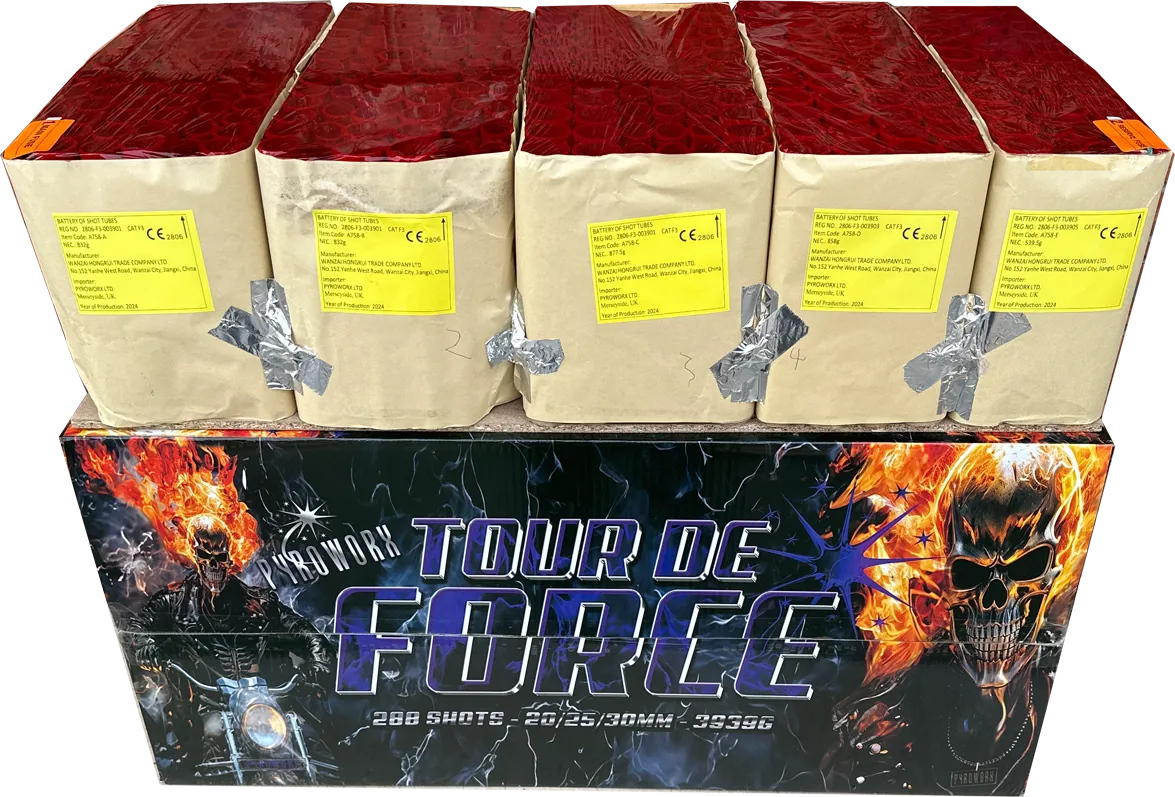 Tour De Force by Pyroworx – Galactic Fireworks