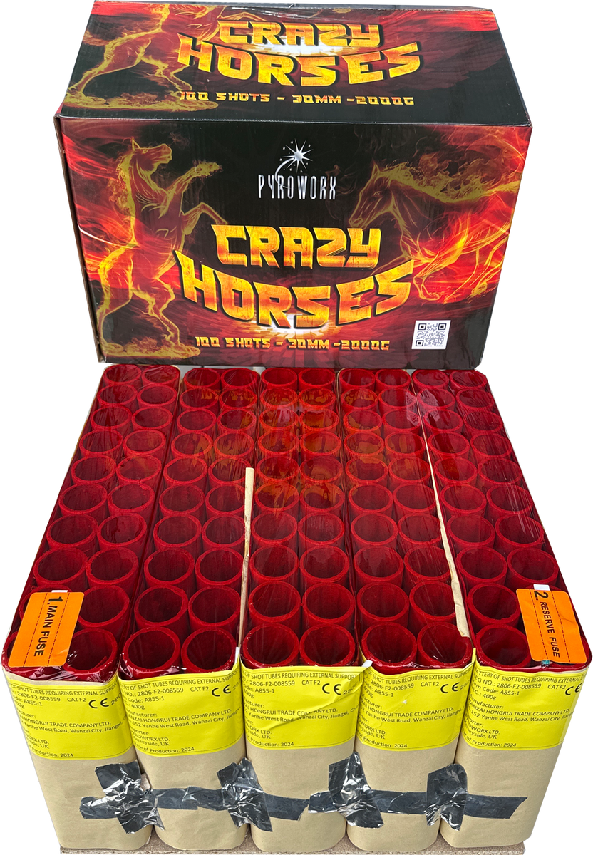 Crazy Horses by Pyroworx – Galactic Fireworks
