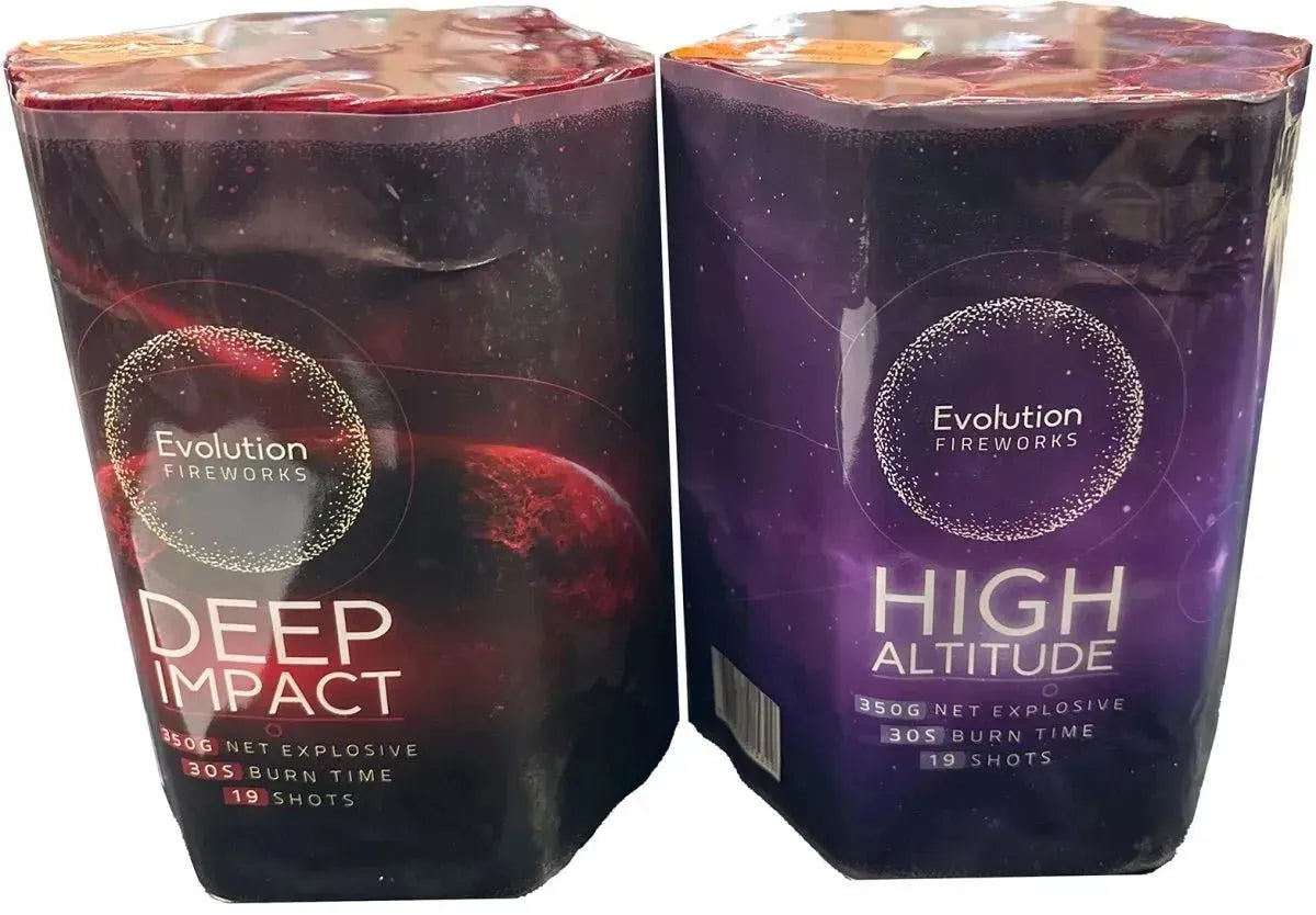 Deep Impact & High Altitude by Evolution Fireworks – Galactic Fireworks