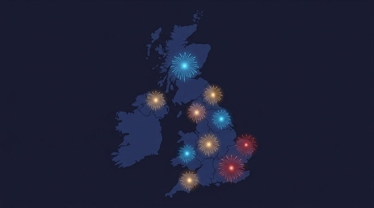 UK Bonfire Night Events 2026: When and Where to Watch – Galactic Fireworks