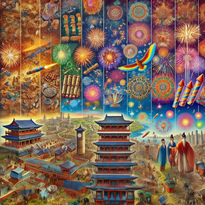 When Were Fireworks Invented? | Galactic Fireworks