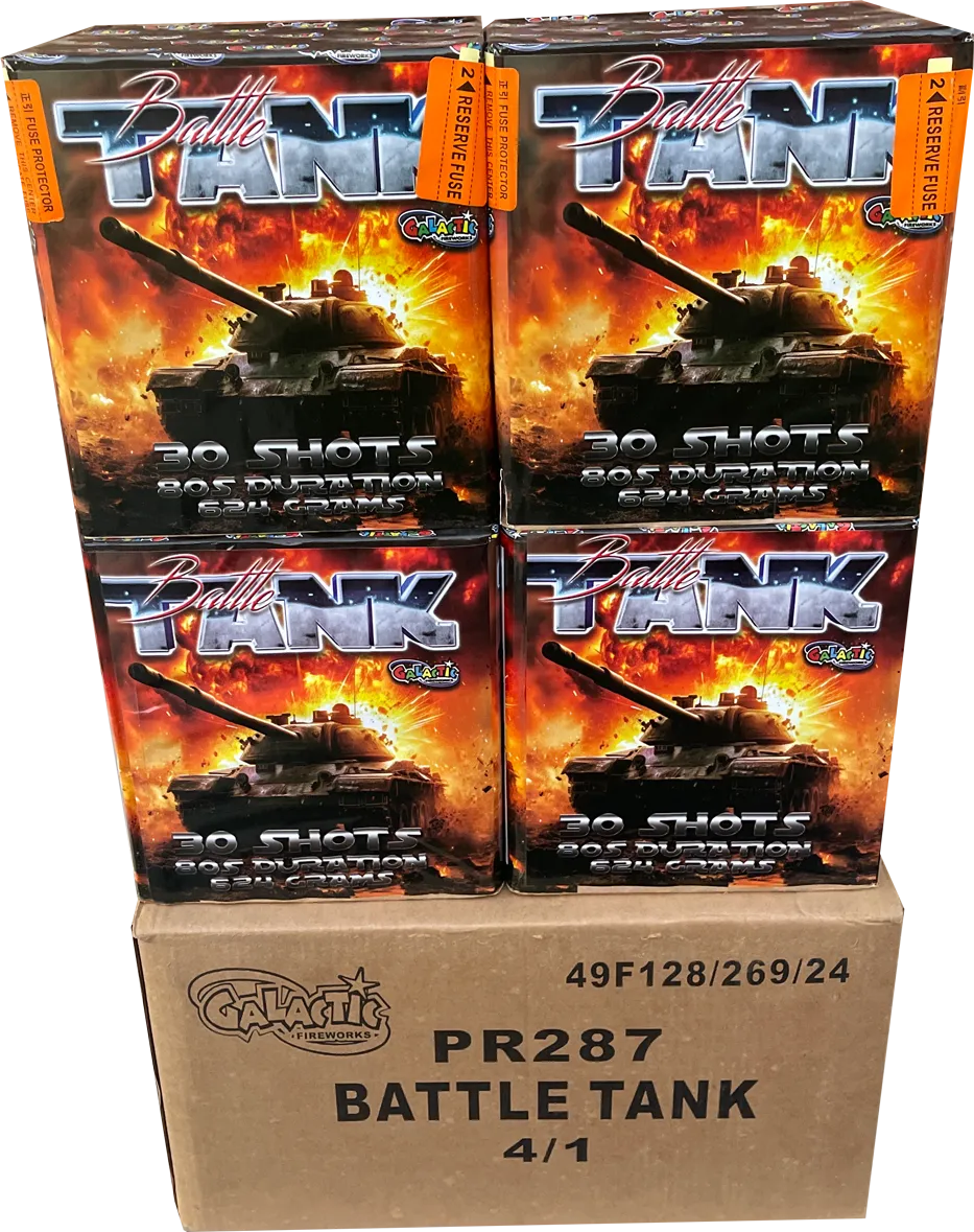 Firework Cake Cases | Bulk Multi-Shot Barrages | Galactic Fireworks