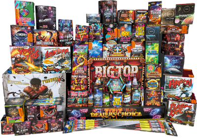 Firework Boxes & Packs | Display Kits & Selection Boxes | Galactic – Galactic Fireworks