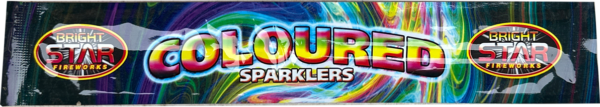 10" Coloured Sparklers by Bright Star – Galactic Fireworks