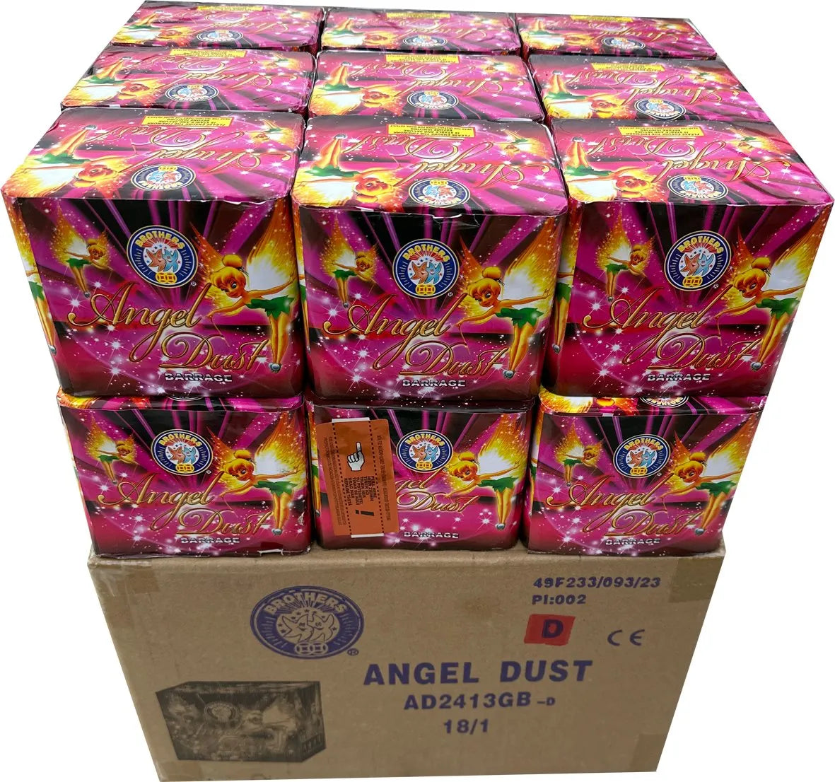 18x Angel Dust by Brothers Pyrotechnics – Galactic Fireworks