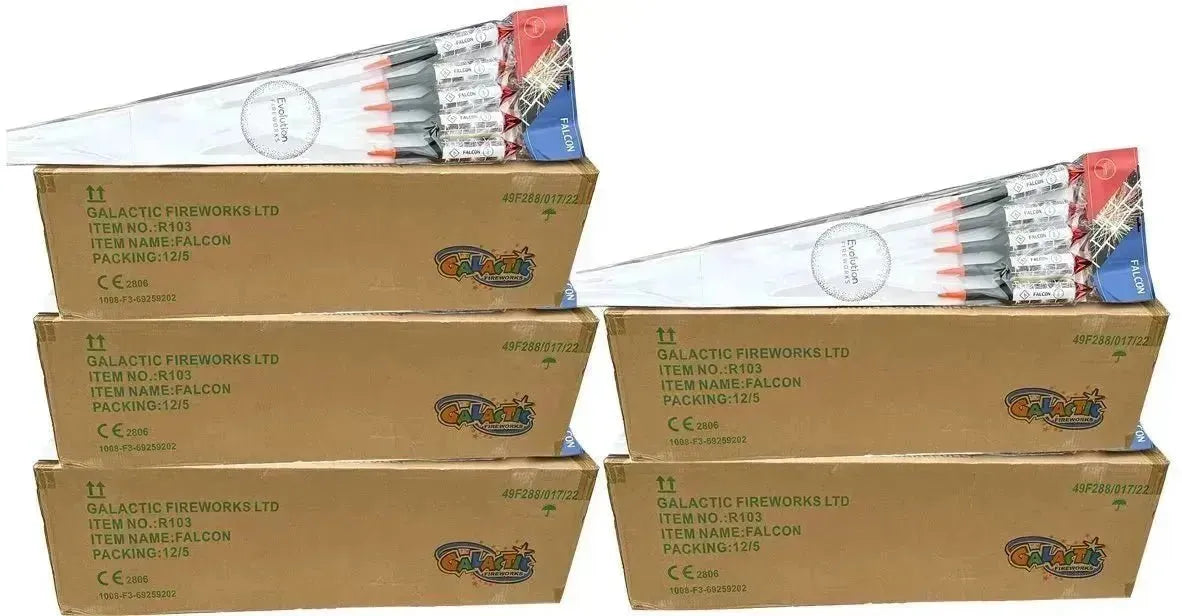 120x Falcons by Evolution Fireworks – Galactic Fireworks