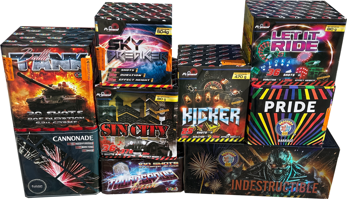 Loud Noise Pack Collection - Extreme Sound Effects – Galactic Fireworks