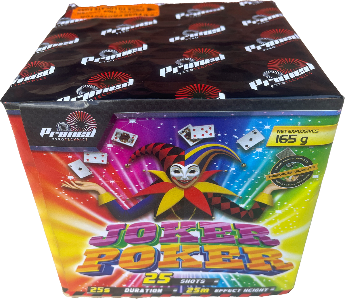 Joker Poker by Primed Pyrotechnics – Galactic Fireworks