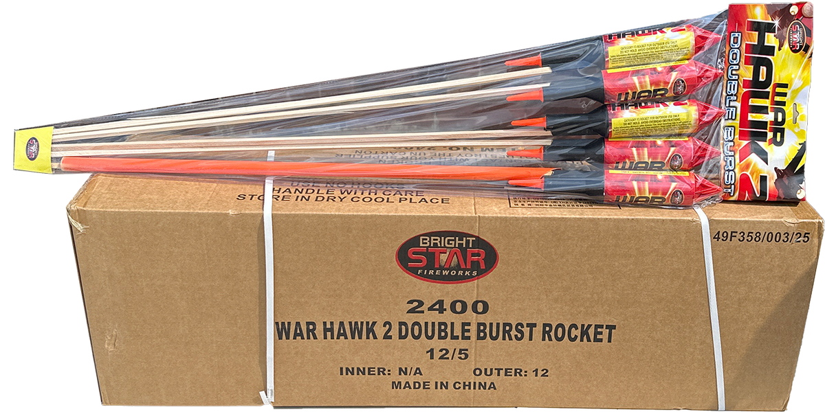 Buy 12x War Hawk 2 - Bright Star – Galactic Fireworks