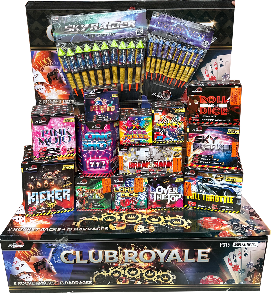 Club Royale by Primed Pyrotechnics – Galactic Fireworks