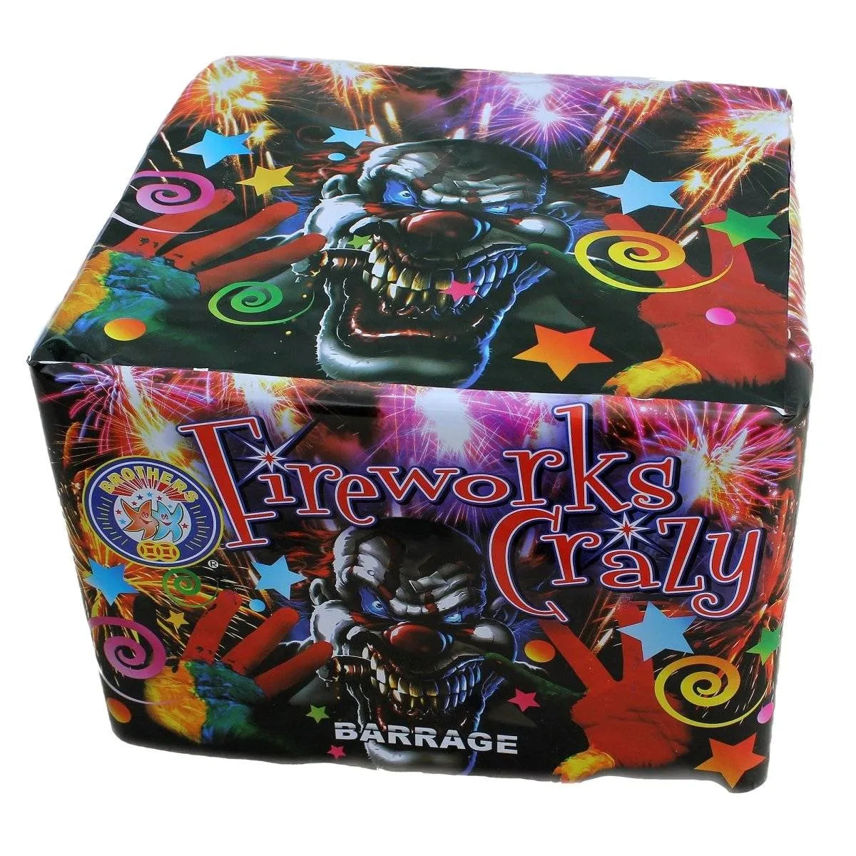 Fireworks Crazy by Brothers Pyrotechnics | 100-Shot Cake – Galactic ...