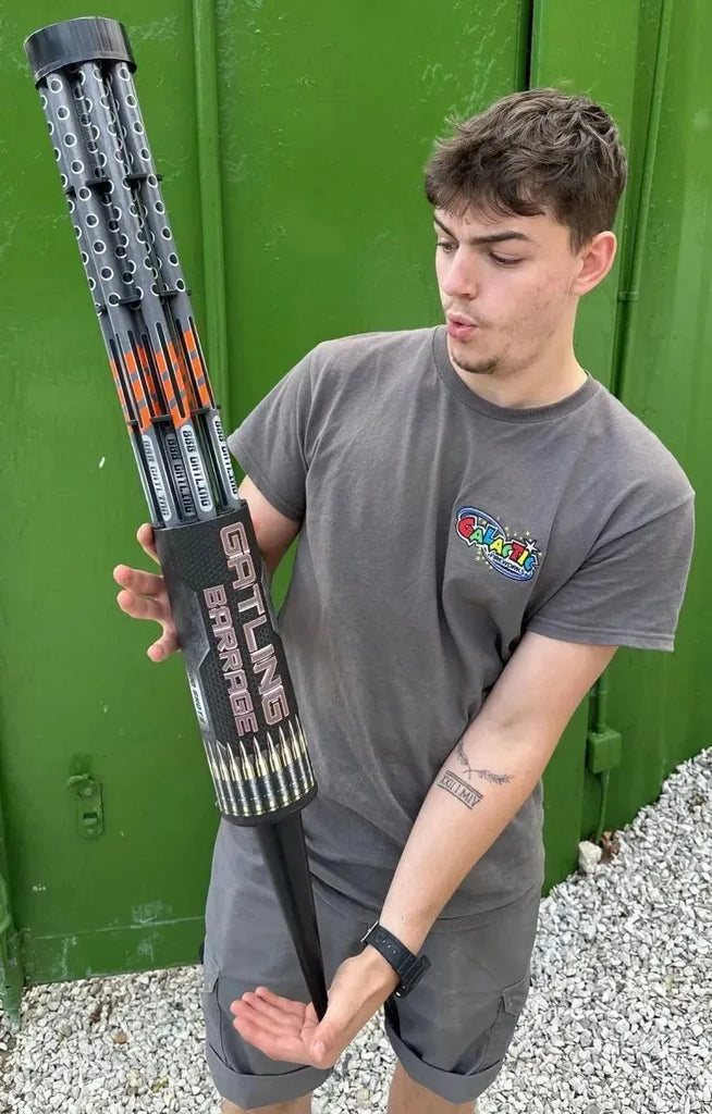 Gatling Gun by Cube Fireworks – Galactic Fireworks
