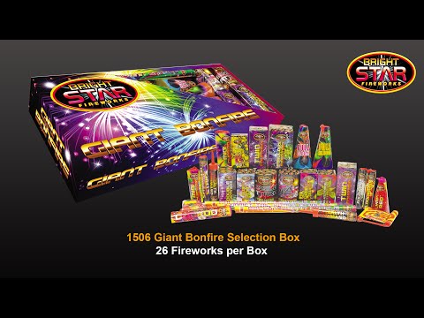 Giant Bonfire Box by Bright Star – Galactic Fireworks