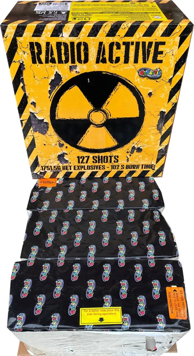 Radioactive | 127 Shot Compound | Galactic Fireworks