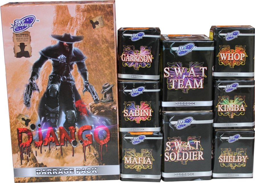 Django by Brothers Pyrotechnics – Galactic Fireworks